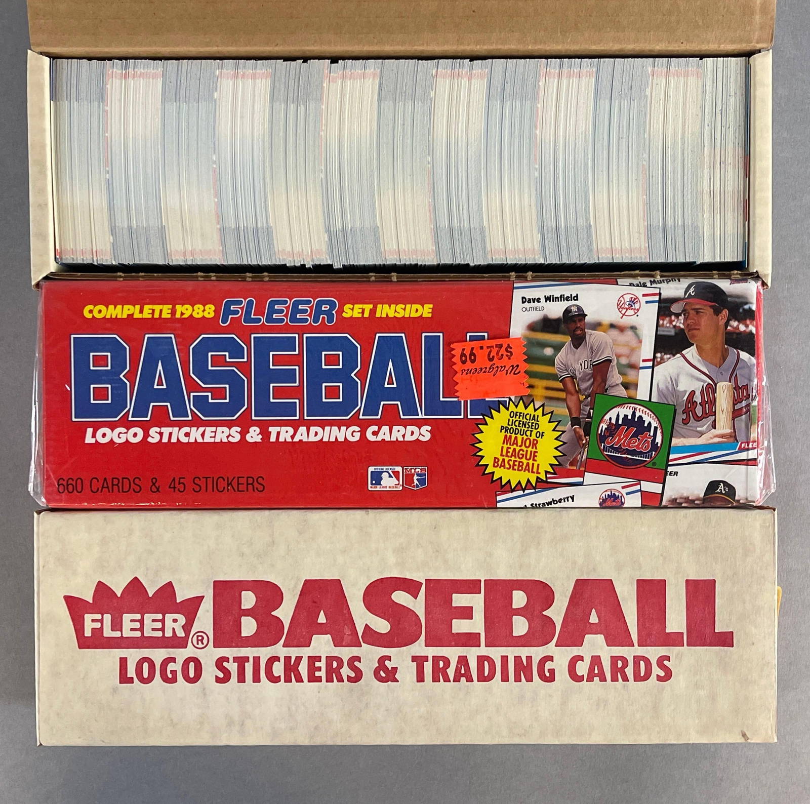 1987 - 89 Fleer Baseball Factory Sealed Sets Auction