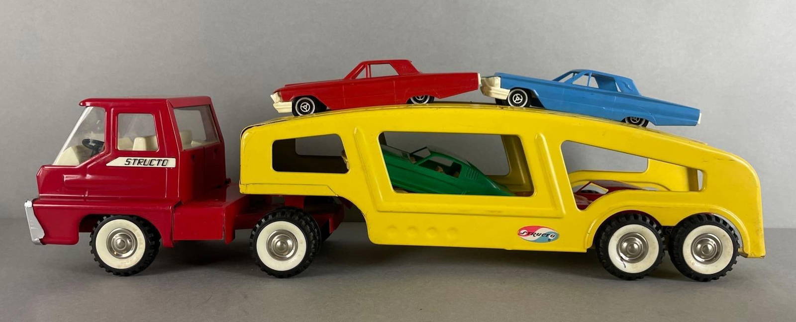 Structo Pressed Steel Auto Transport With Cars Auction