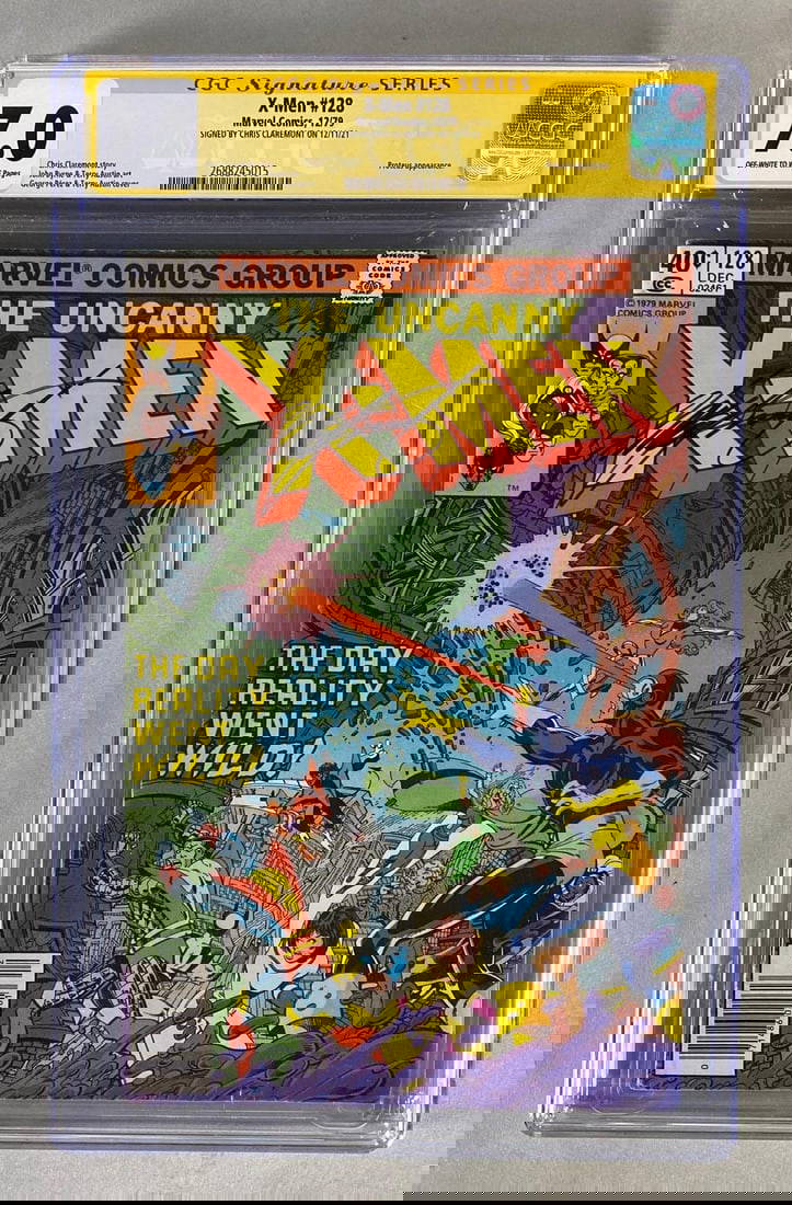 Cgc Signature Graded Marvel Comics X-men No. 128 Auction