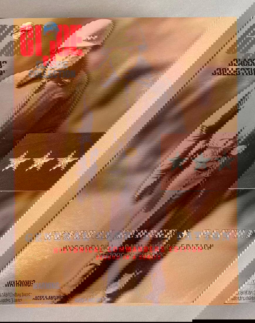 Kenner G.i. Joe Classic Collection Gen. George S. Patton Action Figure ...