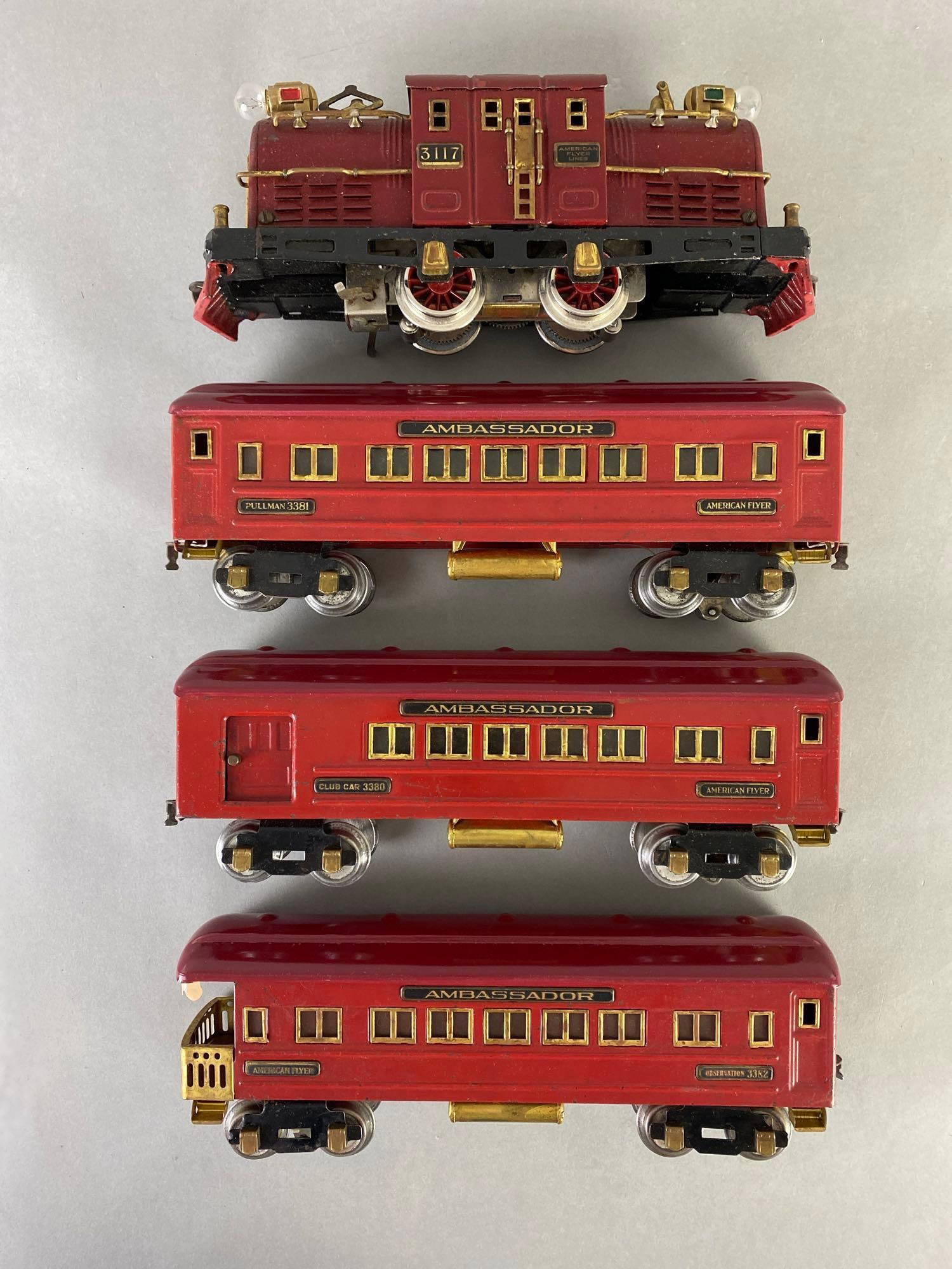 American Flyer O Scale No. 1348 The Ambassador Train Set Auction