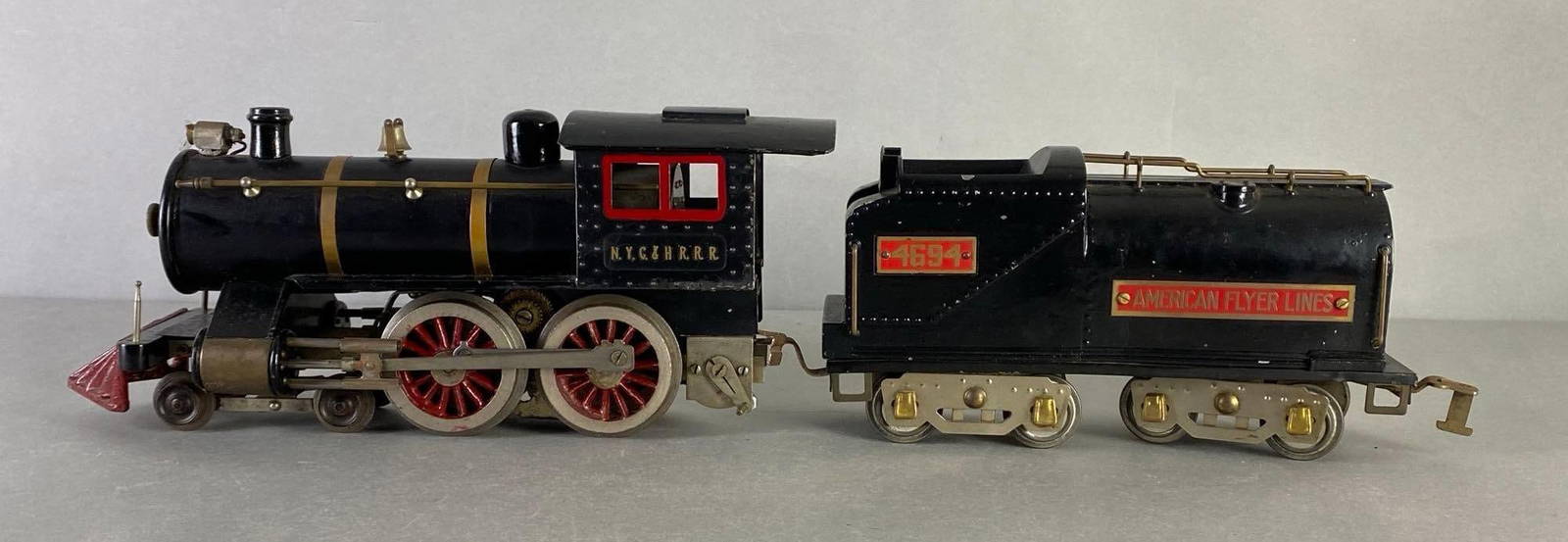 Pre-war American Flyer S Scale No. 4694 Nyc And Hrrr Steam Locomotive ...