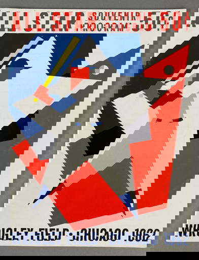 1962 Mlb All Star Game Program At Chicago Cubs Wrigley Field