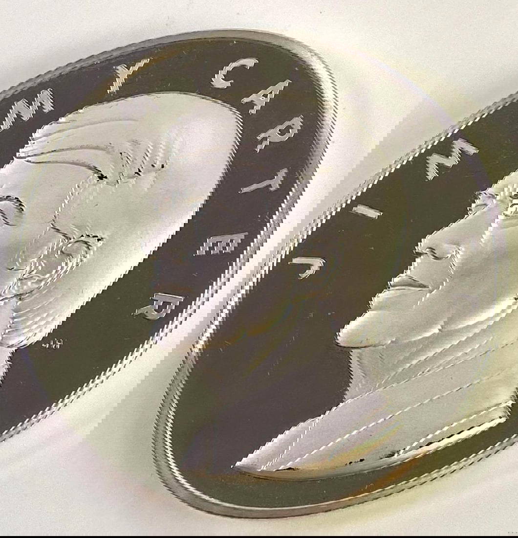 1977 The Franklin Mint Jimmy Carter Inaugural .999 Fine Silver Medal ...