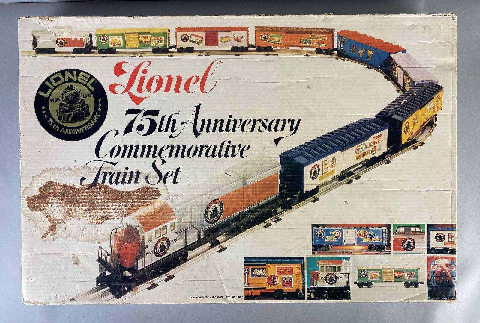 Lionel 75th Anniversary Commemorative Ho Scale Train Set Auction