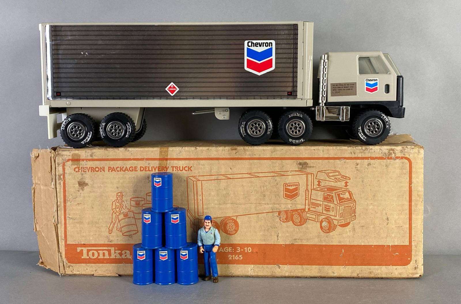 1978 Tonka Chevron Package Delivery Truck Auction