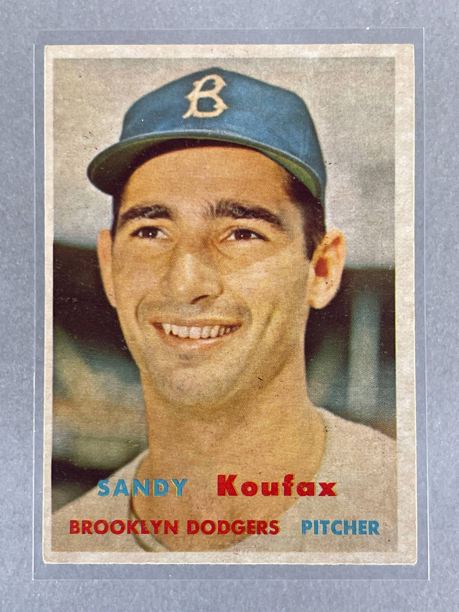1957 Topps Sandy Koufax #302 Auction
