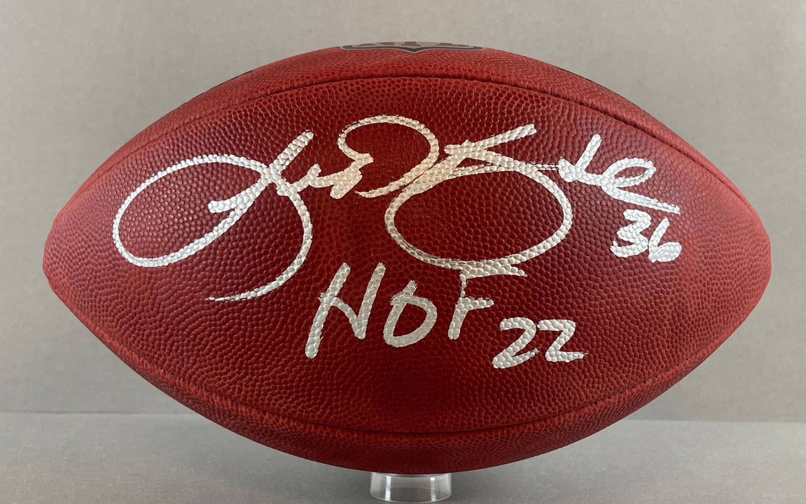 Leroy Butler Signed Official Nfl The Duke Wilson Football, With ...