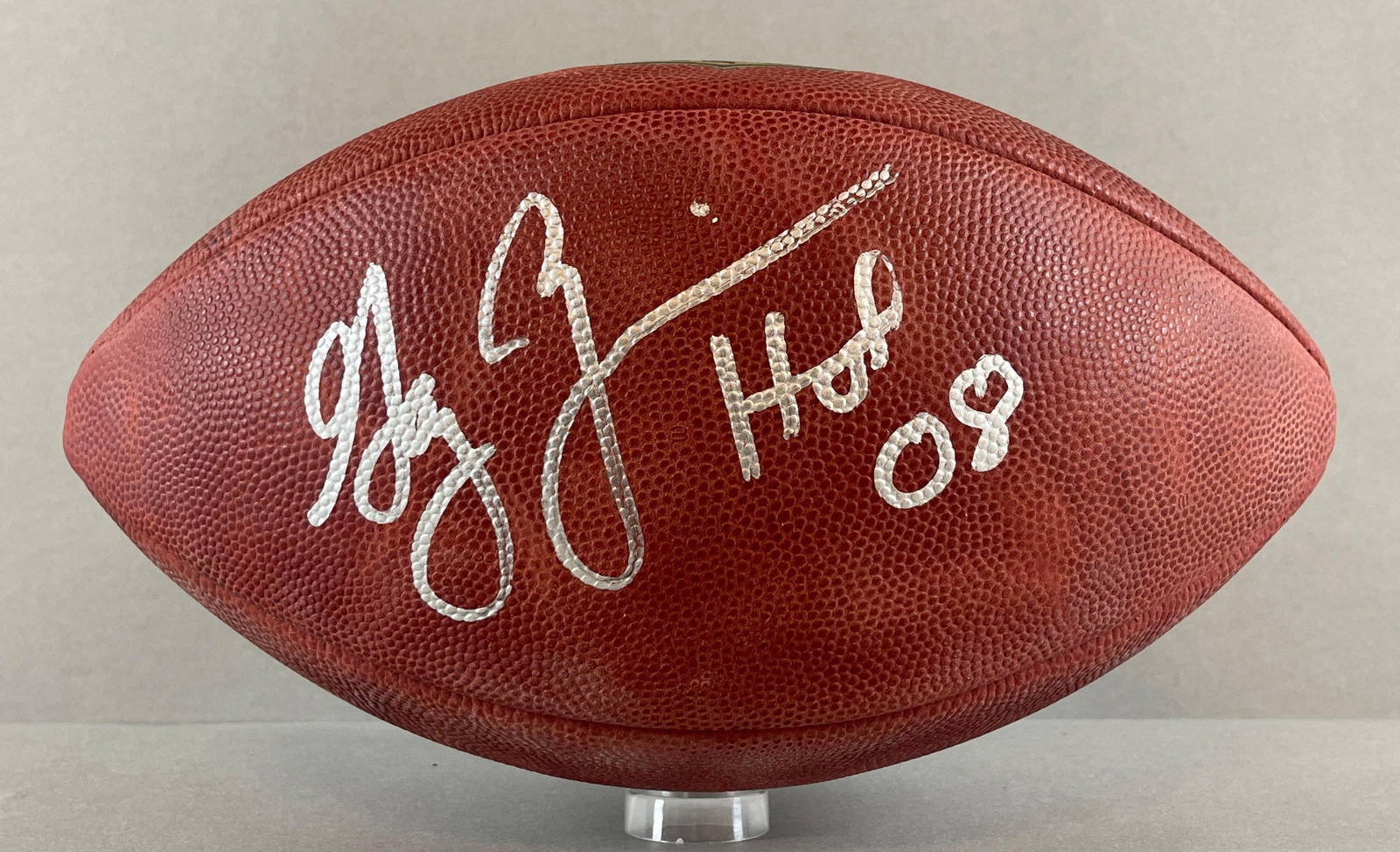 Gary Zimmerman Signed Official Nfl The Duke Wilson Football With ...