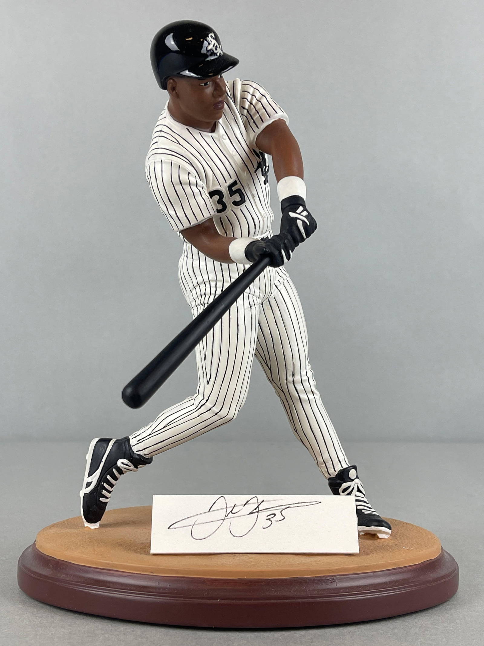 Frank Thomas #35 Signed Gartlan Figurine Statue 171/1993 With Coa Auction