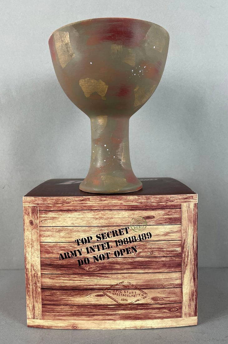 Disney Indiana Jones Ceramic Holy Grail Chalice Auction