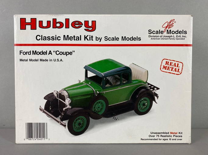 Hubley Scale Models Ford A Coupe Metal Model Car Kit