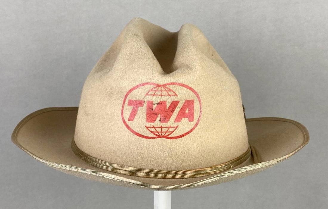 Twa Wool Advertising Cowboy Hat Auction