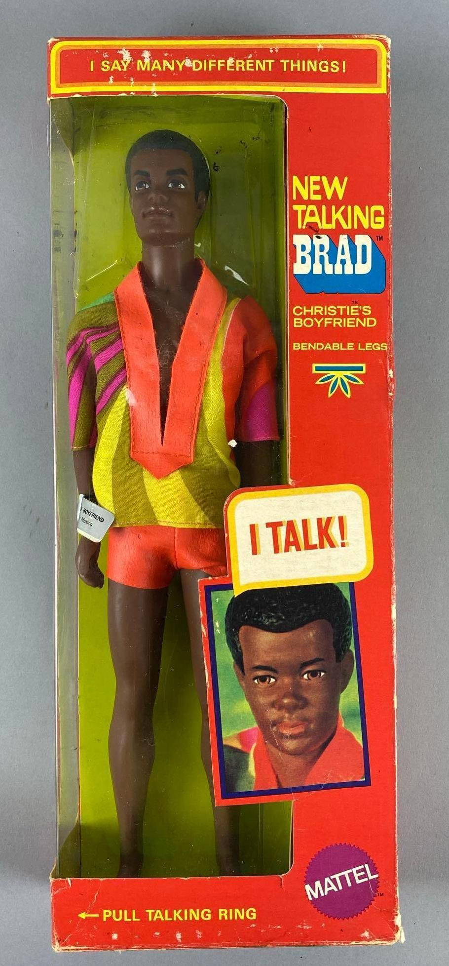 Vintage Mattel Talking Brad Doll Auction