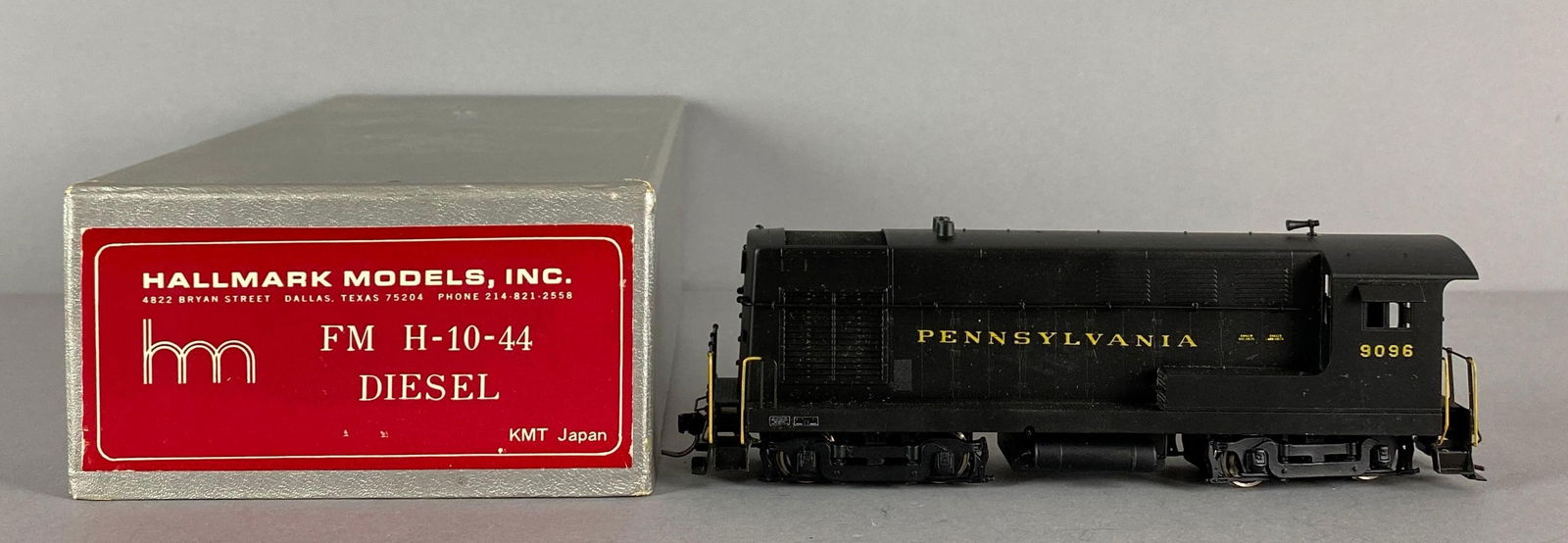 Hallmark Model Brass Ho Scale No. 9096 Prr Diesel Locomotive - Jul 05 ...