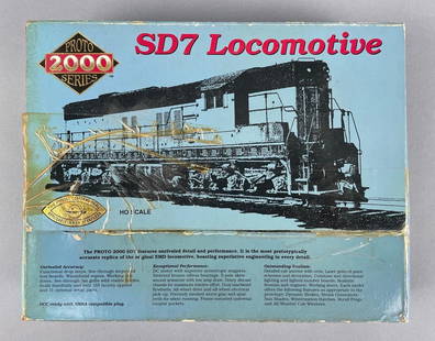 Proto Series 2000 Ho Scale Gp30 Burlington Locomotive Auction