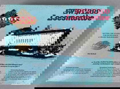 Proto Series 2000 Ho Scale Gp30 Burlington Locomotive Auction