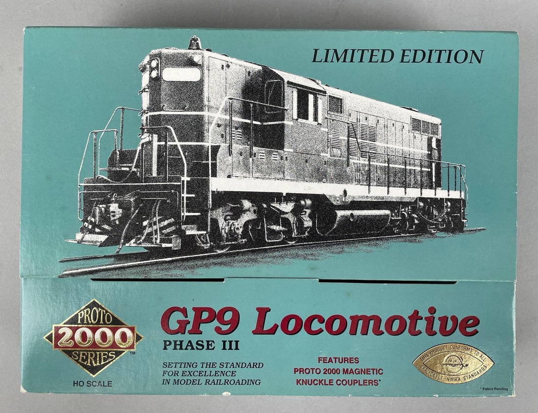 Proto Series 2000 Ho Scale Gp9 Locomotive Auction