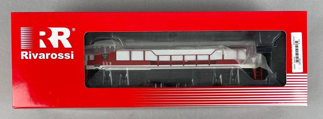 Rivarossi Ho Scale Ge U25c Cb&q Diesel Locomotive Auction
