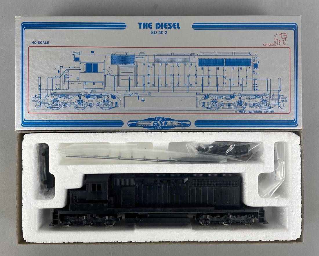 Gsb Rail Ltd. Ho Scale Sd40-2 Diesel Locomotive Auction