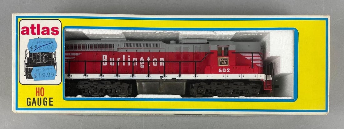 Atlas Ho Scale Sd24 Burlington Diesel Locomotive - Jul 05, 2025 ...