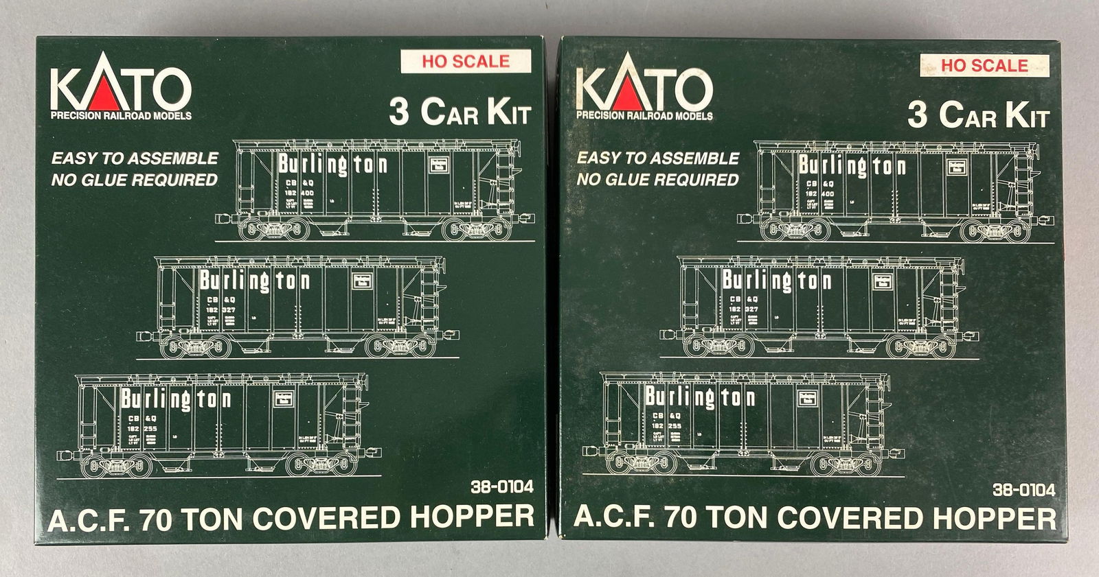 Group Of Kato Ho Scale 3 Hopper Model Kits Auction