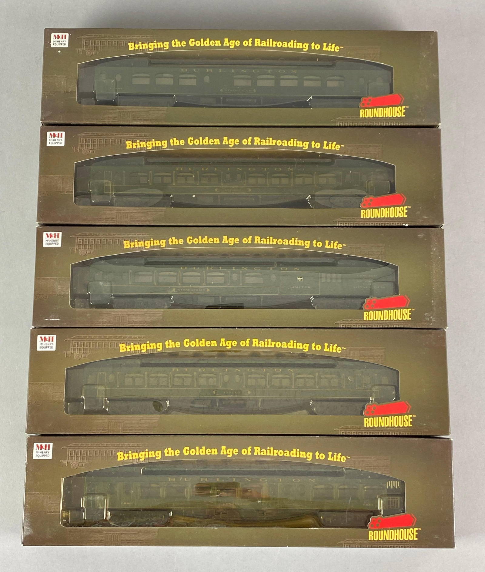 Group Of Roundhouse Ho Scale Cb And W Train Cars - Jul 05, 2025 ...