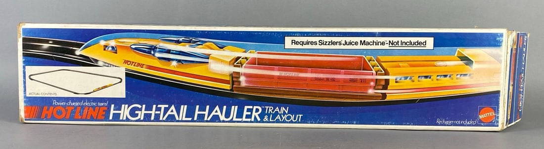 Mattel Hotline High-tail Hauler Train And Layout Set Auction