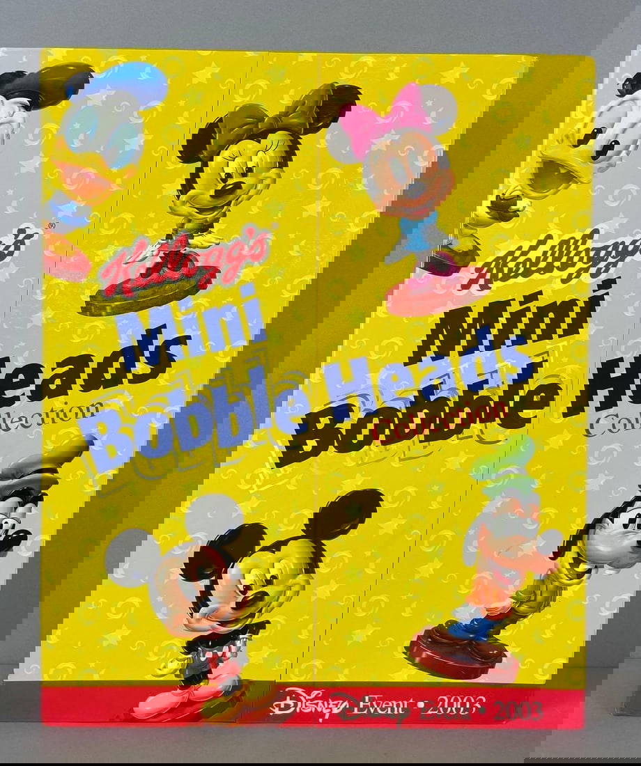 2003 Disney Event Kelloggs Mini Bobble Heads Collection - Jul 12, 2025 ...