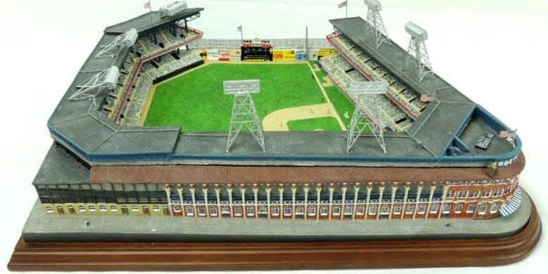 Ebbets Field Danbury Mint Miniature Stadium With