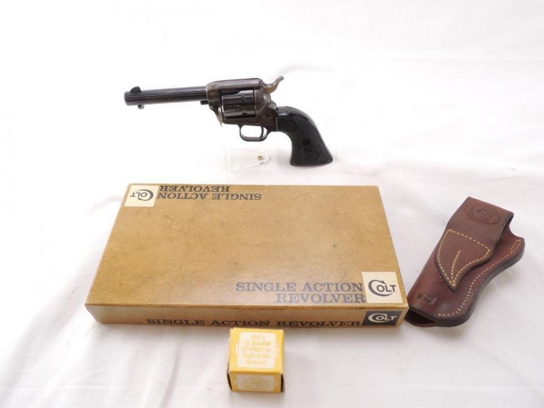 Colt Peacemaker .22 Cal Revolver with Original Box, - Nov 05, 2016 ...