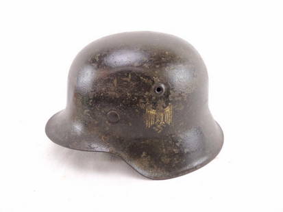 Original German Ww2 M42 Ef64 Sd Heer Helmet
