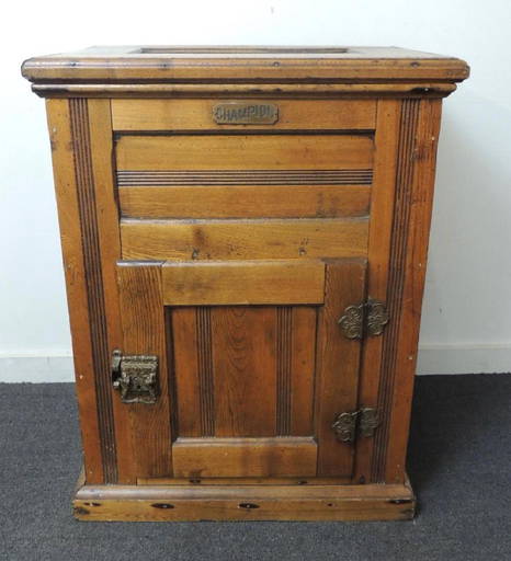 Antique Champion Ice Box