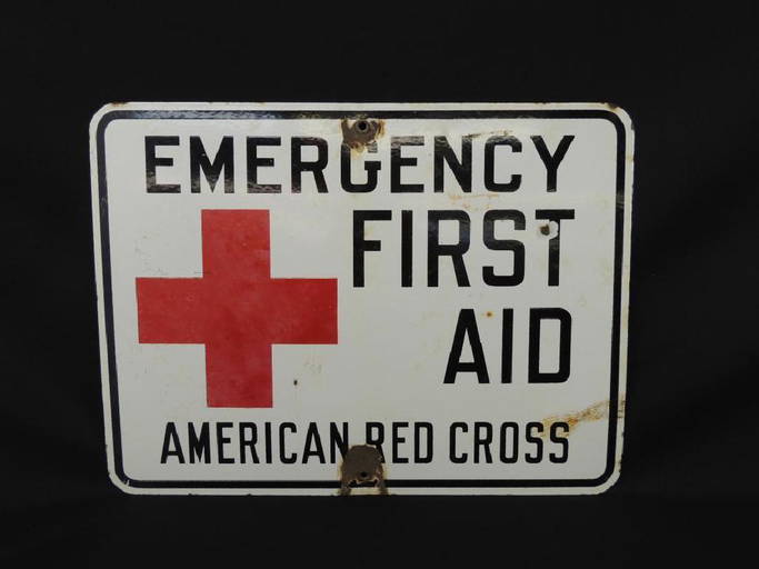 American Red Cross Emergency First Aid Vintage