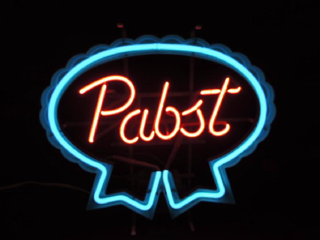 Pabst Blue Ribbon Neon Sign