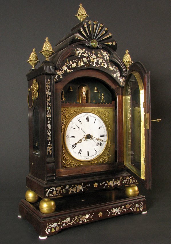 Exceptional Large Chinese Musical Automaton Table Clock