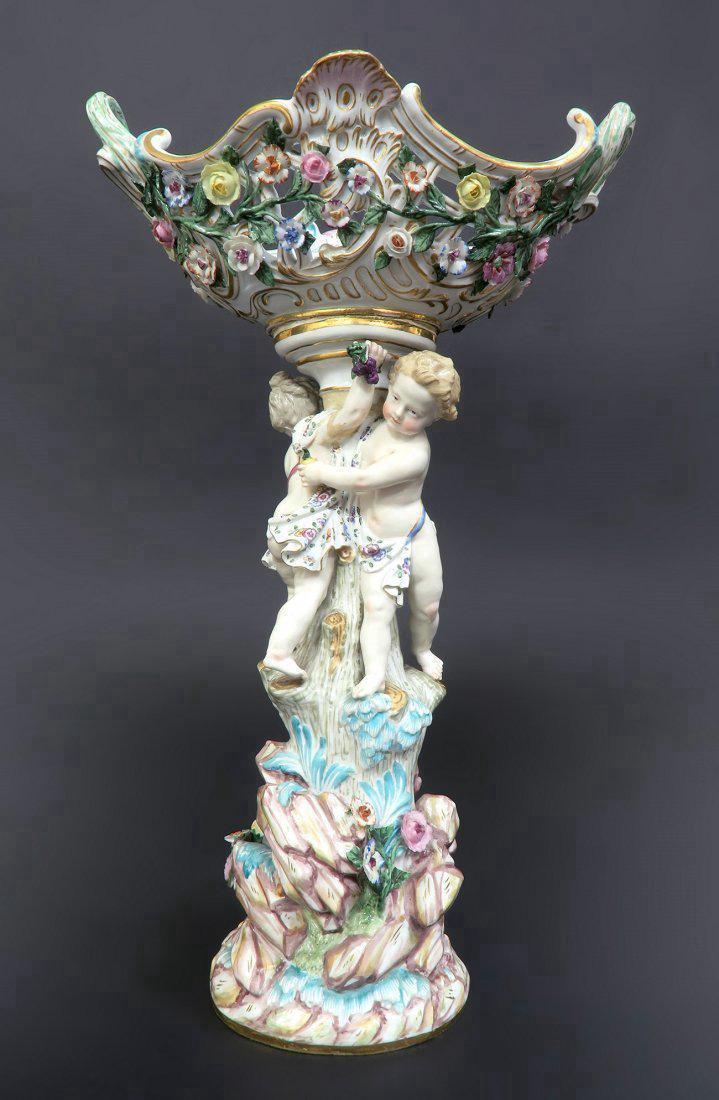 Meissen Porcelain Figural Centerpiece - Dec 03, 2017 | Royal Antiques in CA