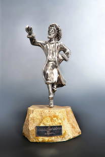 Isaac Jeheskel Sterling Silver Judaica Sculptures