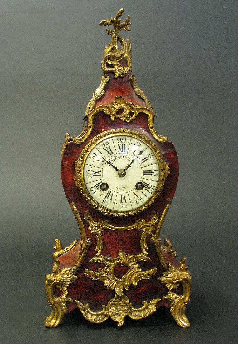 Tiffany & Co French Louis XV Clock 19th. C