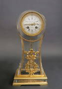 French Bronze & Baccarat Crystal Desk Clock, 19th C. - Feb 15, 2018 ...