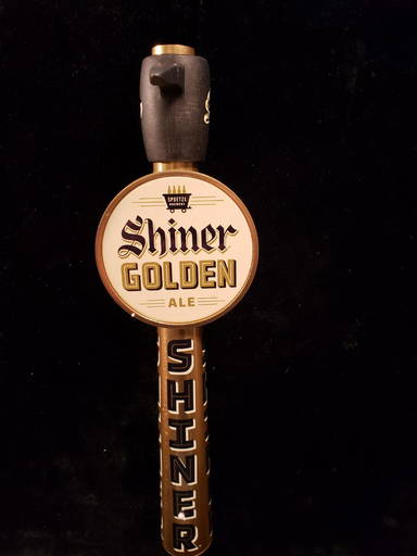 Shiner Beer Golden Ale Beer Tap Pull Handle