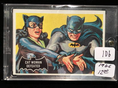 Vintage (1966) Batman Trading Cards