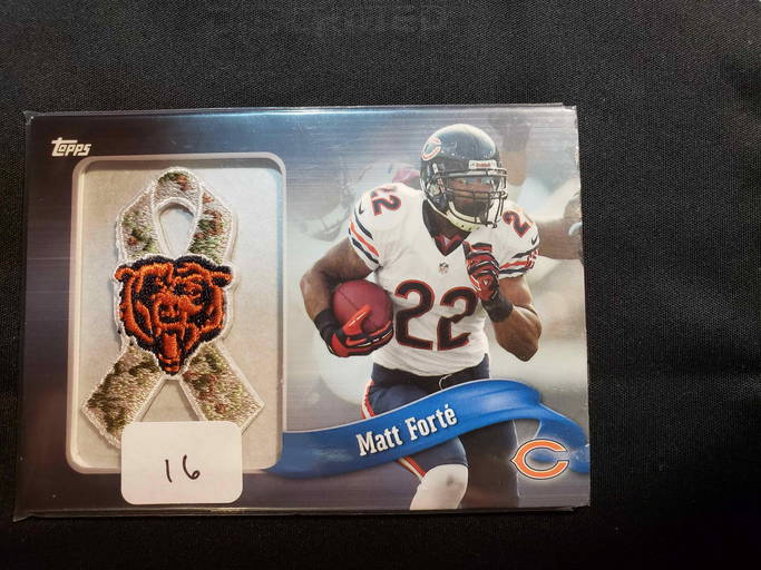 TOPPS FOOTBALL COMMEMORATIVE PATCH CARD - Sep 06, 2019 | B&C ...