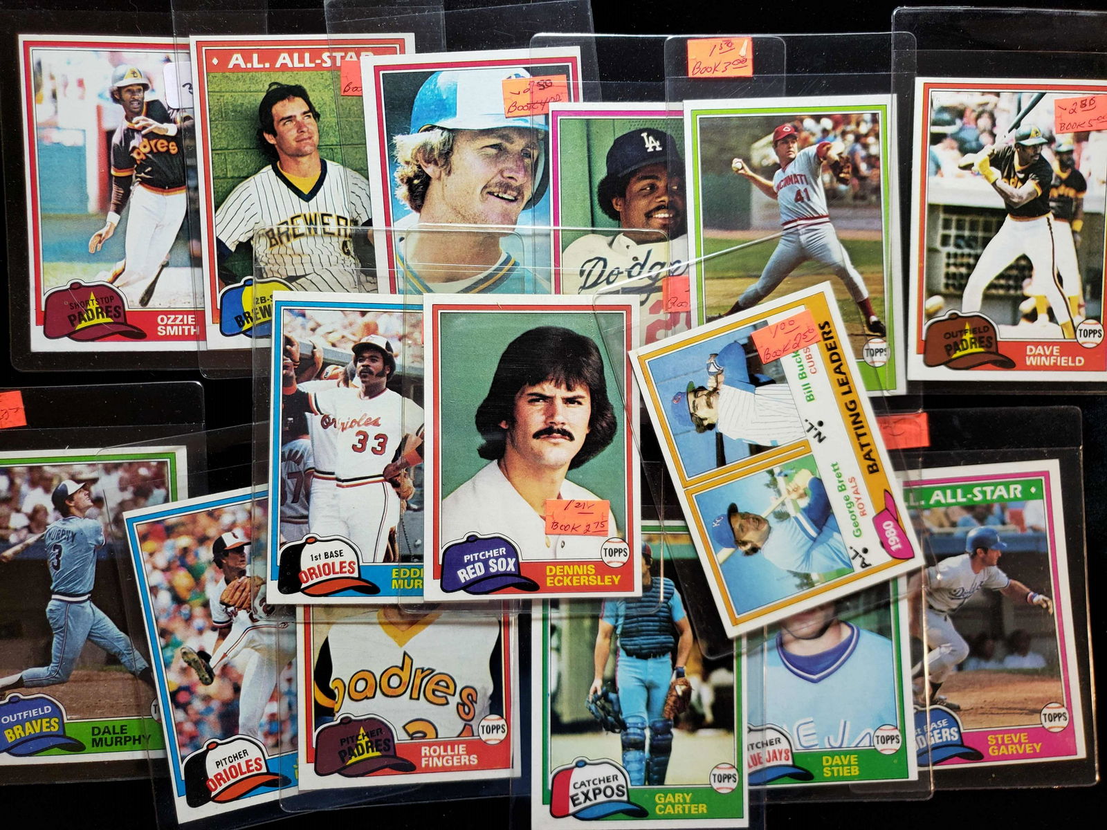 Vintage Baseball Cards Stars And Hofer Lot