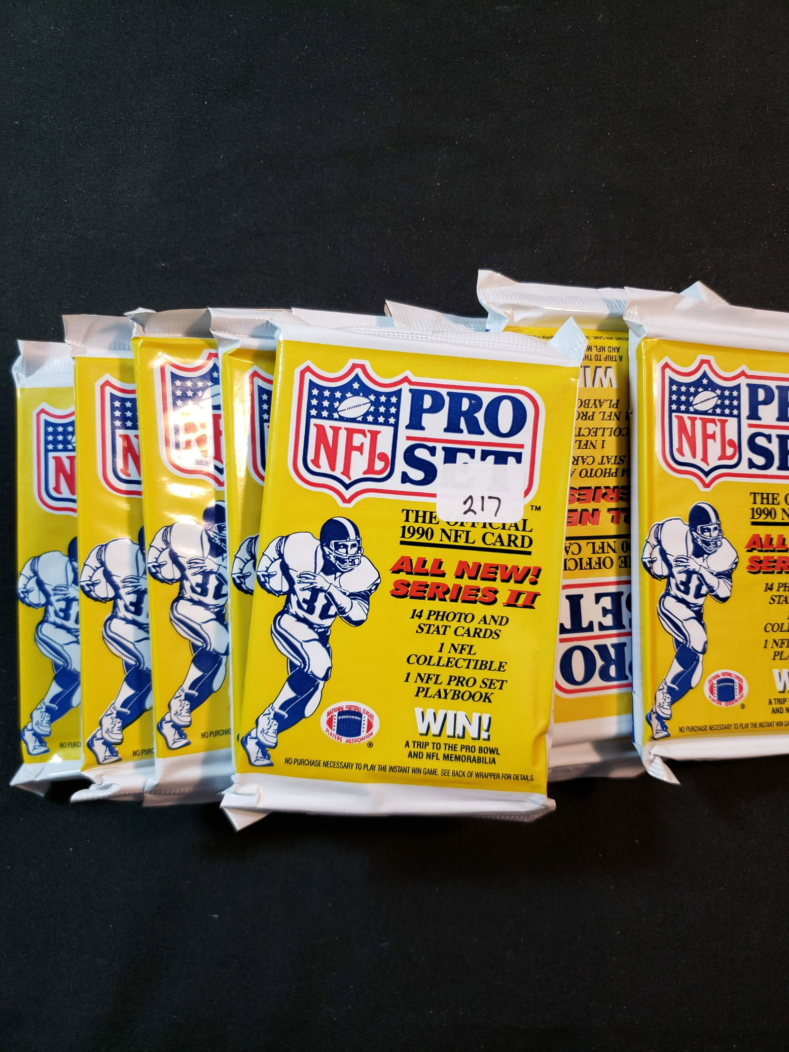 1990 Pro Set Series 2 Unopened Football Cards