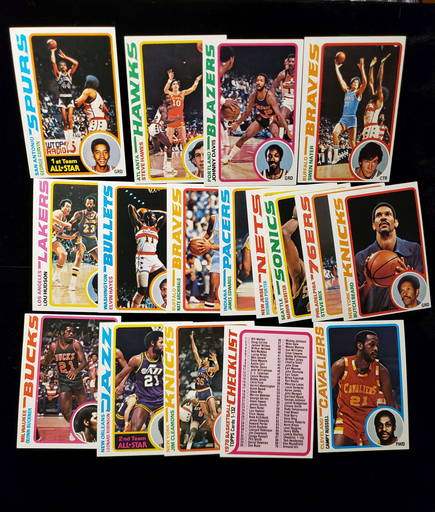 1979 Topps Basketball Cards Mint Pack Fresh Cards
