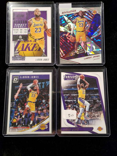 Lebron James Los Angeles Lakers Basketball Cards