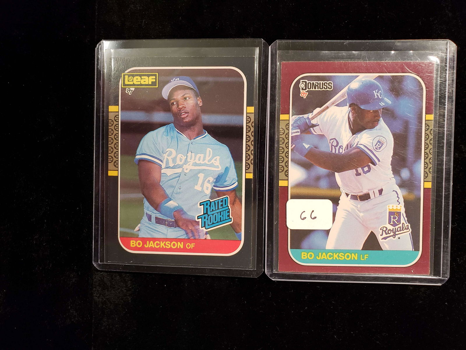 Bo Jackson Kc Royals Rookie Cards