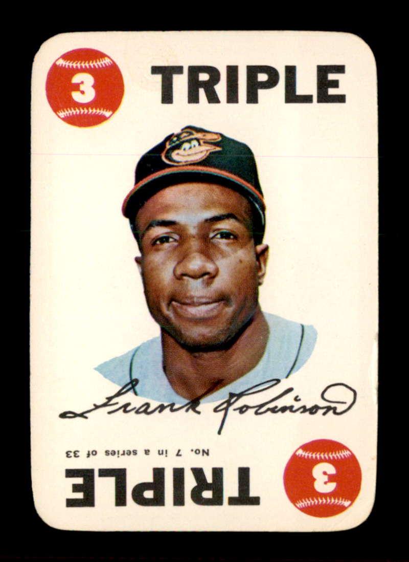 1968 Topps Baseball Game Card Insert