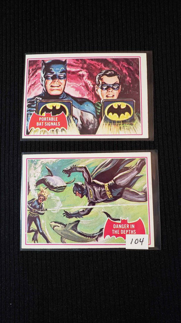 1966 BATMAN RED BAT SERIES TRADING CARDS - Apr 12, 2020 | B&C ...